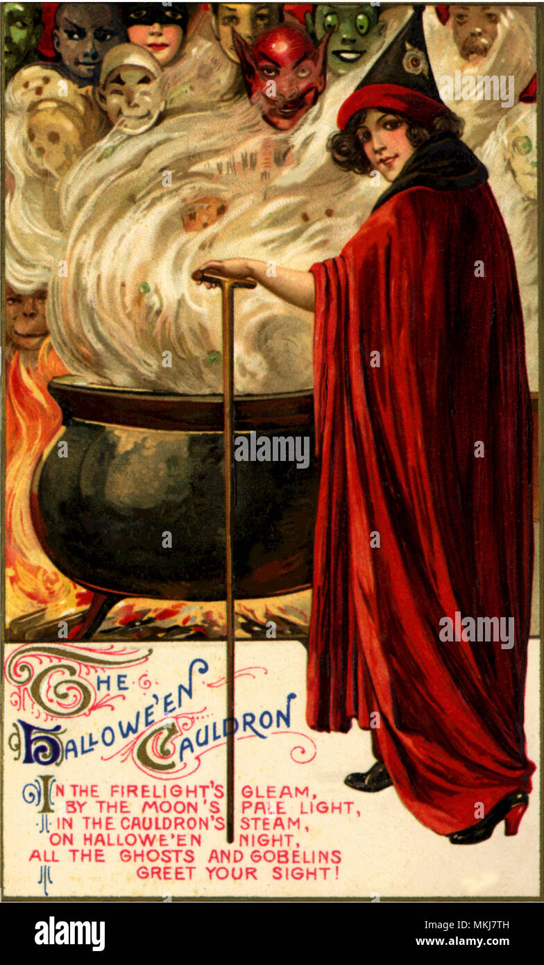 Witchs cauldron hi-res stock photography and images - Alamy