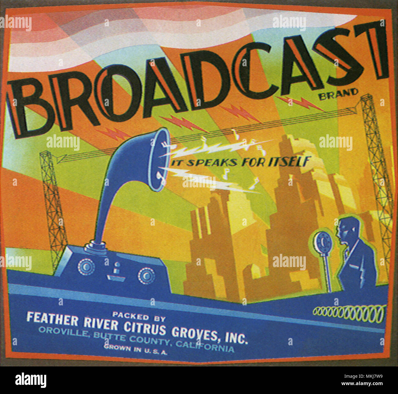 Broadcast waves hi-res stock photography and images - Alamy