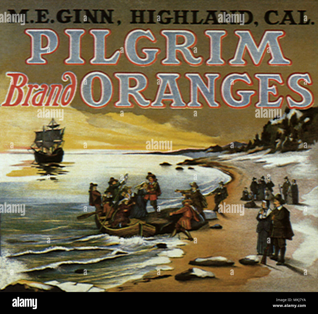 Pilgrims hi-res stock photography and images - Alamy