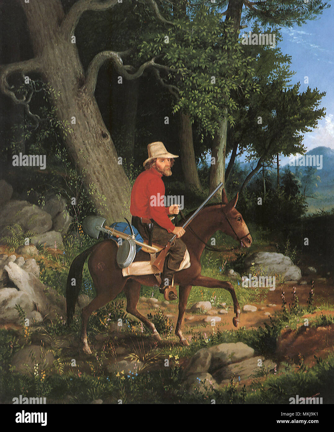 Lone cowboy hi-res stock photography and images - Alamy