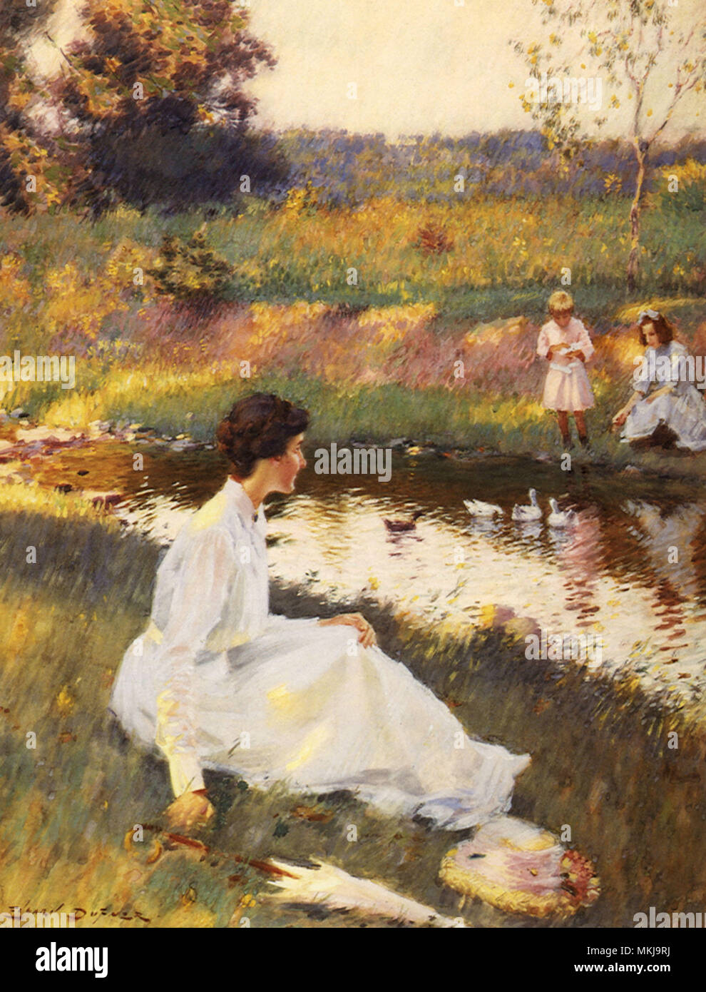 American impressionist summer hi-res stock photography and images - Alamy