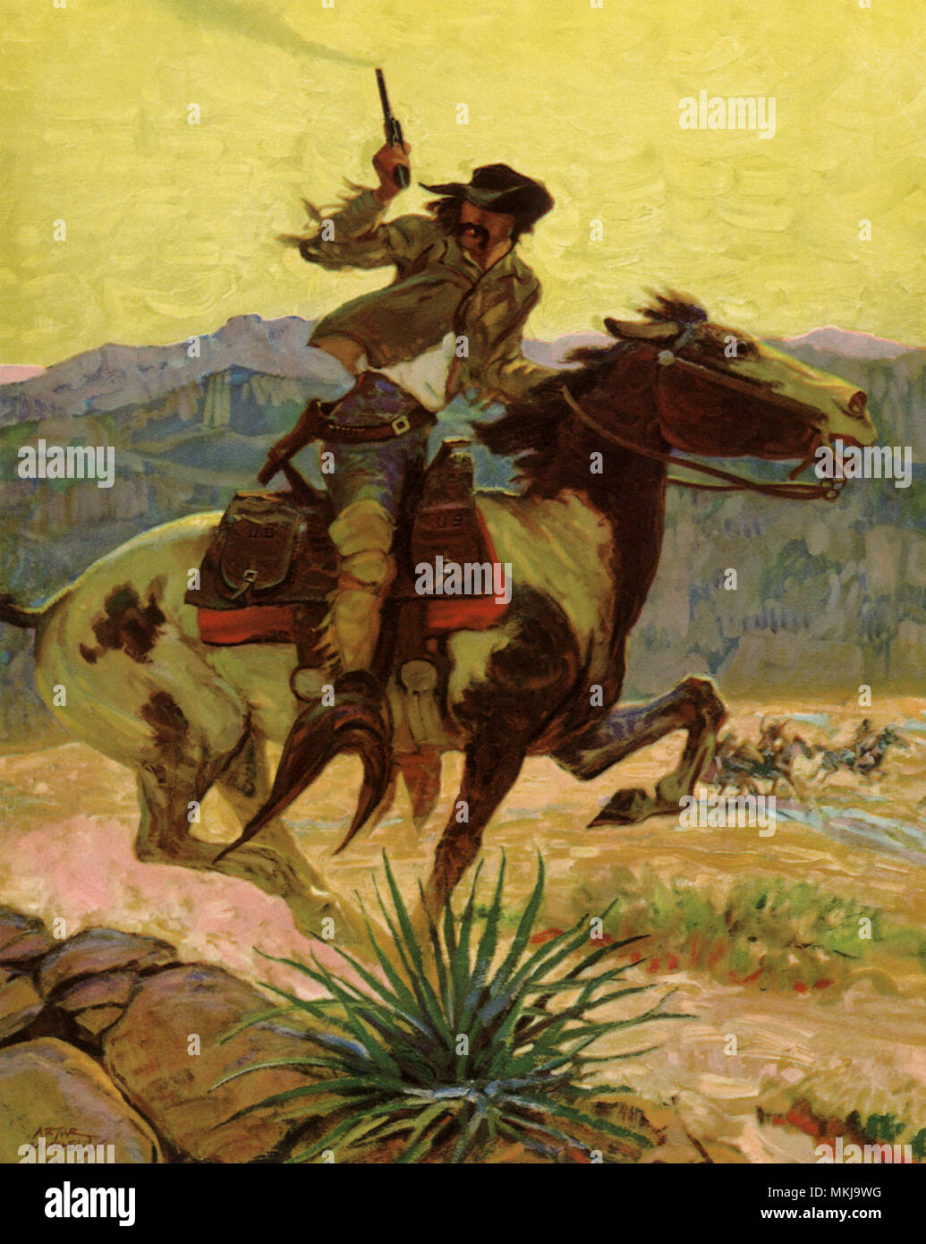 Pony express mail hi-res stock photography and images - Alamy