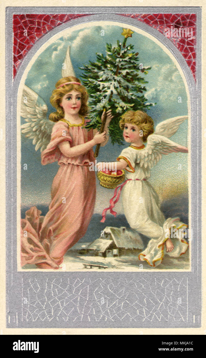 Two angels hi-res stock photography and images - Alamy