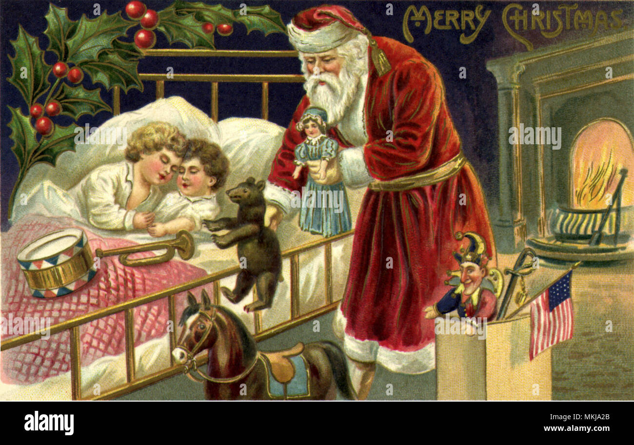 Santas delivery hi-res stock photography and images - Alamy