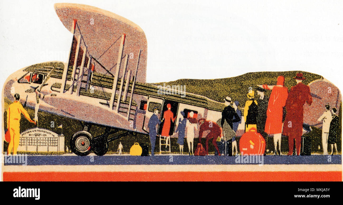 Boarding plane 1930s hi-res stock photography and images - Alamy