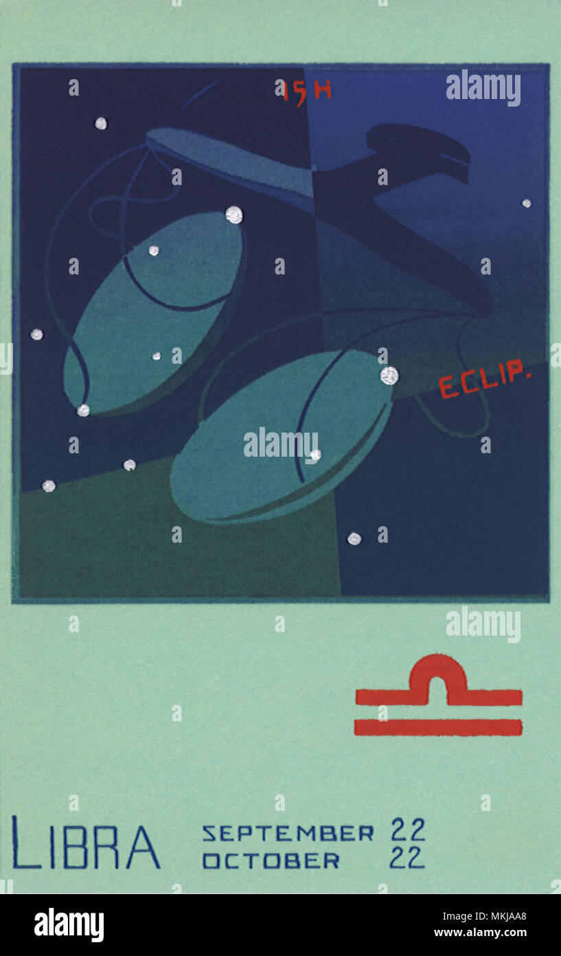 Libra celestial map hi-res stock photography and images - Alamy