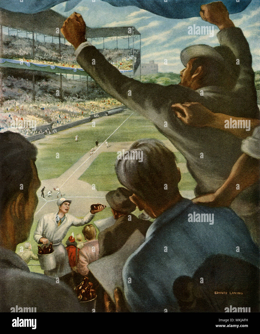 Vendor baseball game hi-res stock photography and images - Alamy