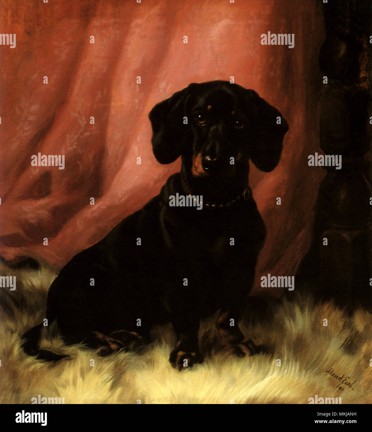 Vintage dachshund hi-res stock photography and images - Alamy