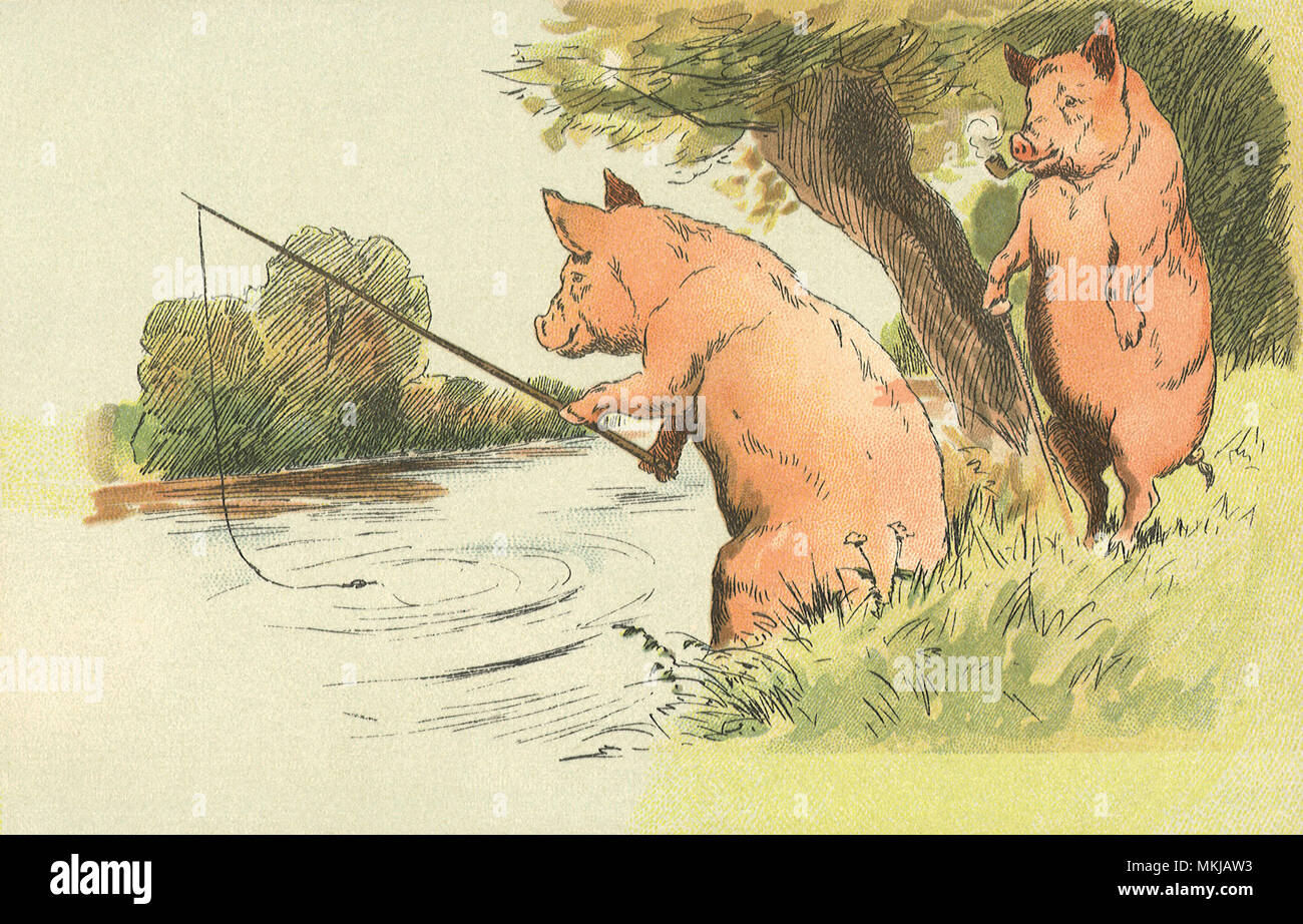 Smoking while fishing hi-res stock photography and images - Alamy