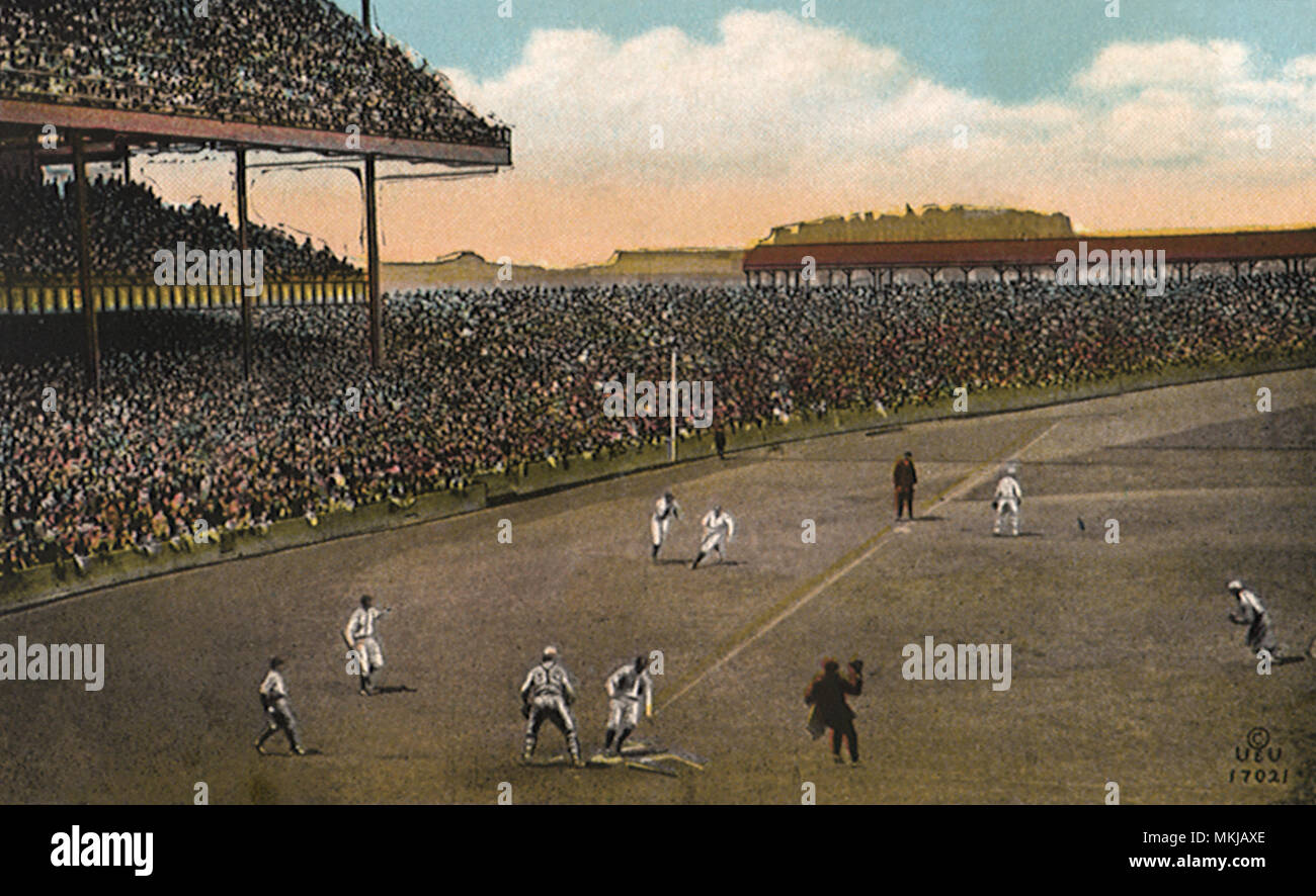 Vintage baseball stadium hi-res stock photography and images - Alamy