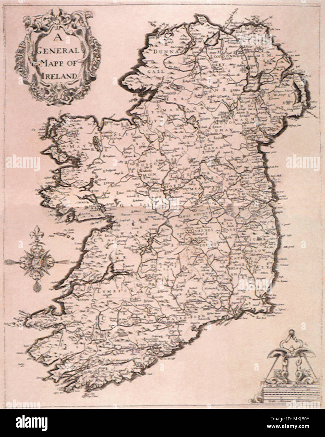 Ireland map hi-res stock photography and images - Alamy