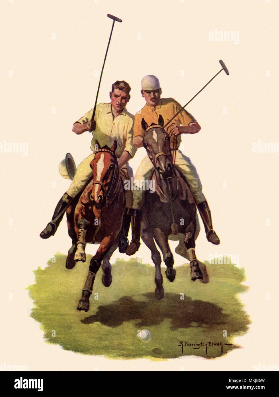 Players polo ponies hi-res stock photography and images - Alamy