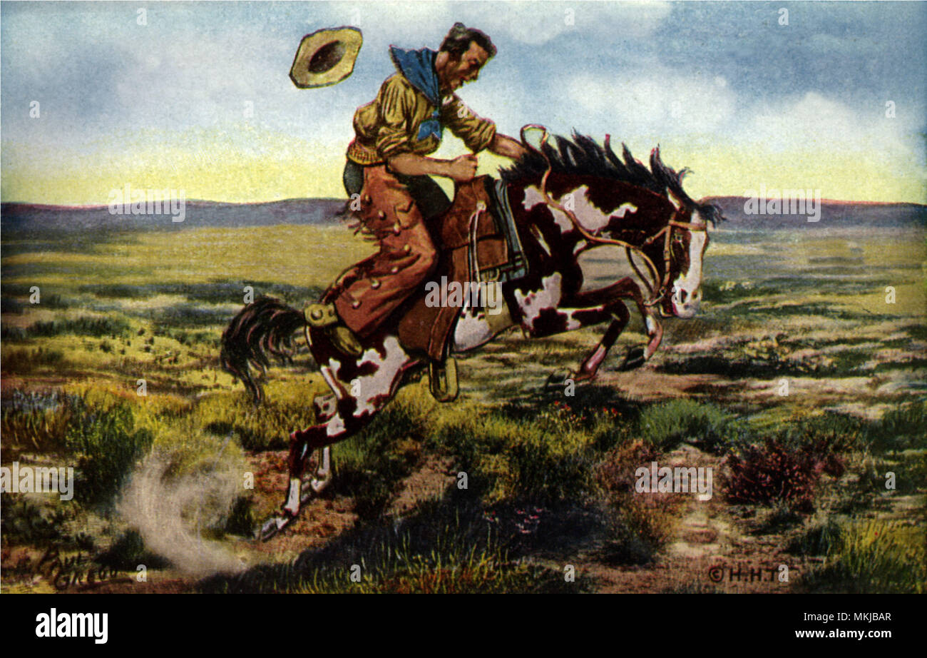 Bronco buster hi-res stock photography and images - Alamy