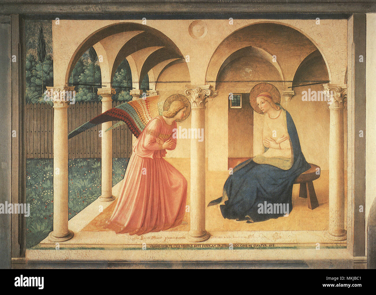Annunciation fra angelico hi-res stock photography and images - Alamy