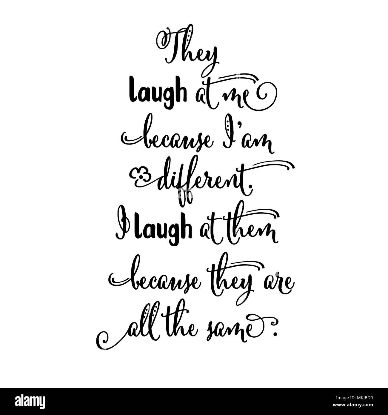 Motivational inspiration quotes phrase Cut Out Stock Images & Pictures ...