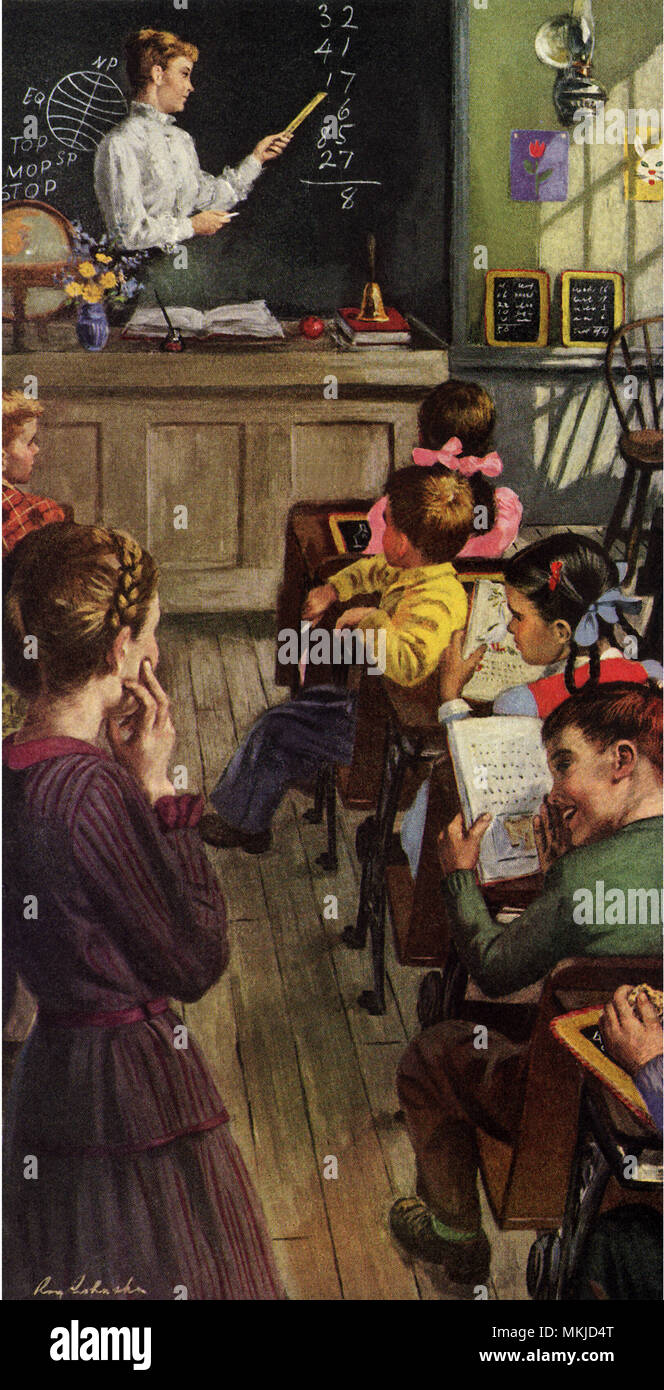 Vintage teaching hi-res stock photography and images - Alamy