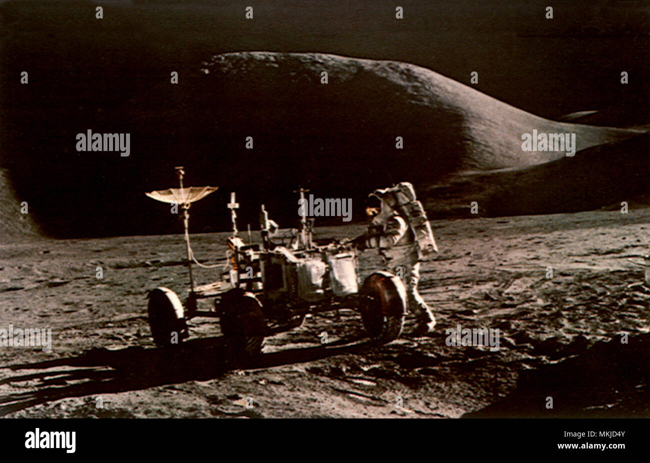On the Moon Stock Photo - Alamy