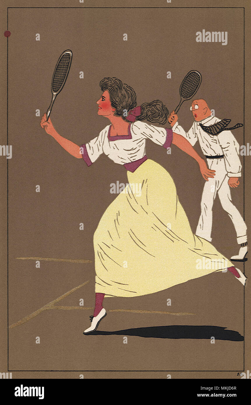 Vintage tennis players hi-res stock photography and images - Alamy