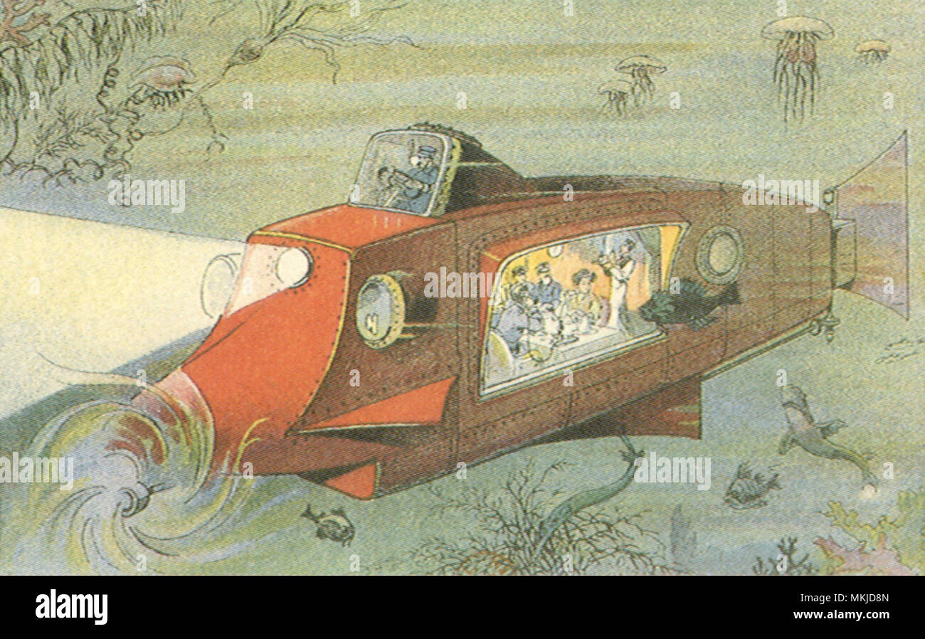 Sci Fi - Underwater Ship Stock Photo - Alamy