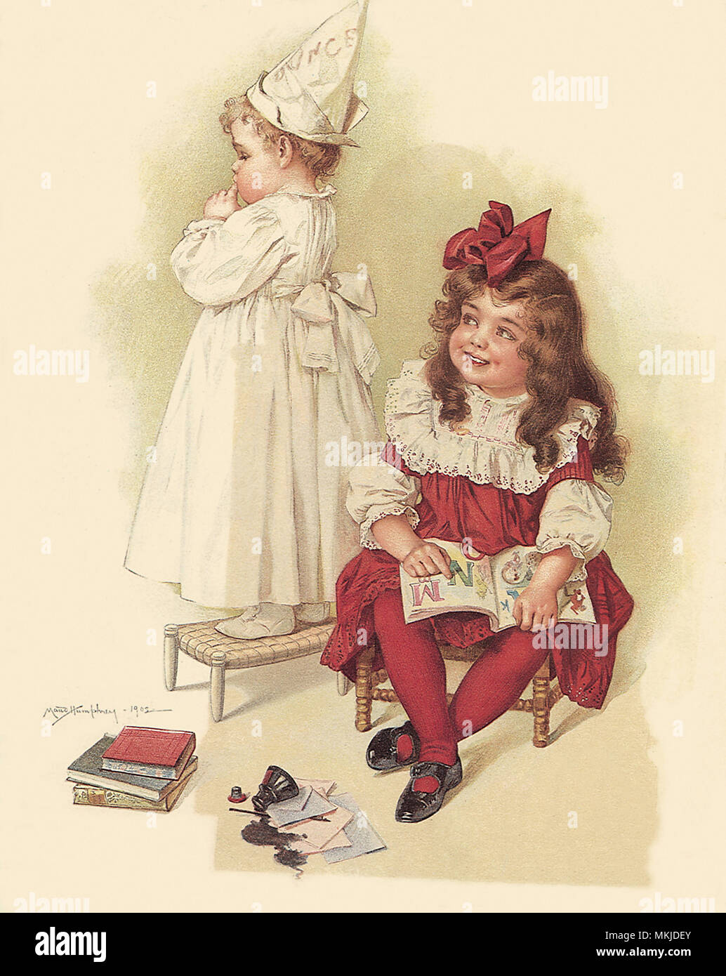 Dunce school hi-res stock photography and images - Alamy