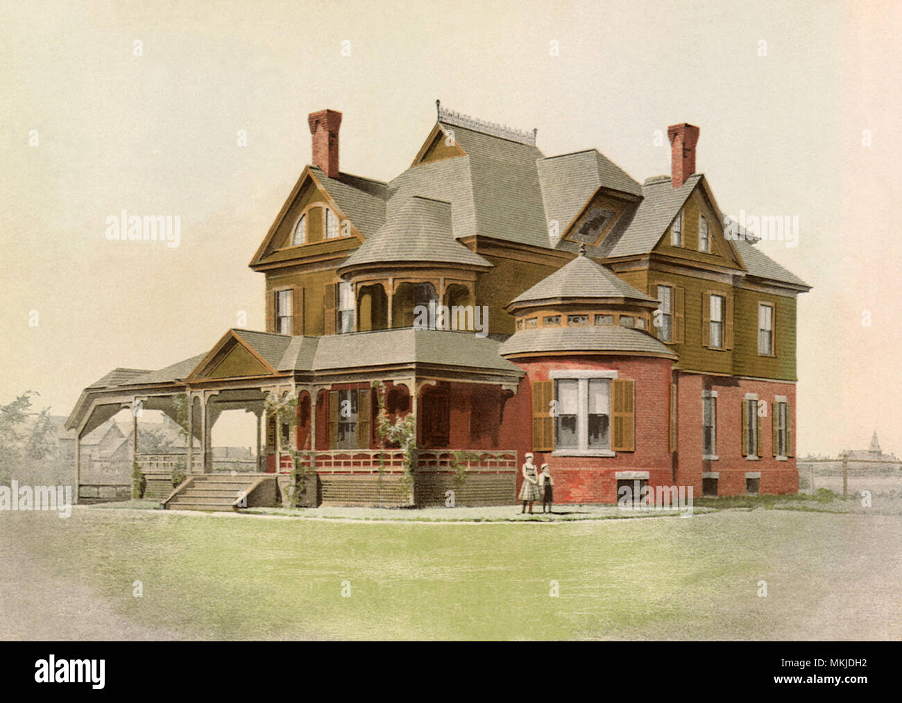 Vintage residence hi-res stock photography and images - Alamy