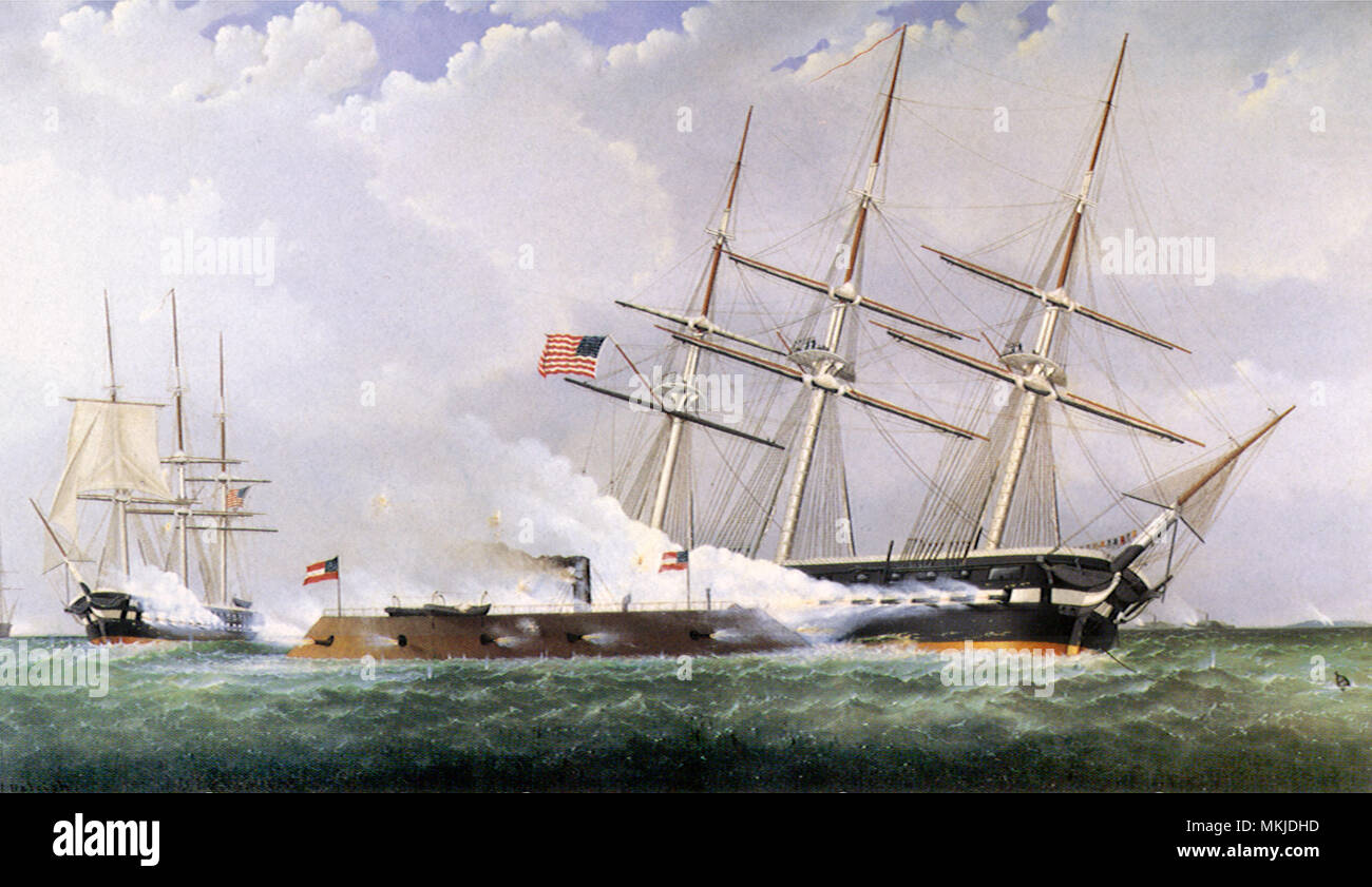 Uss merrimac hi-res stock photography and images - Alamy