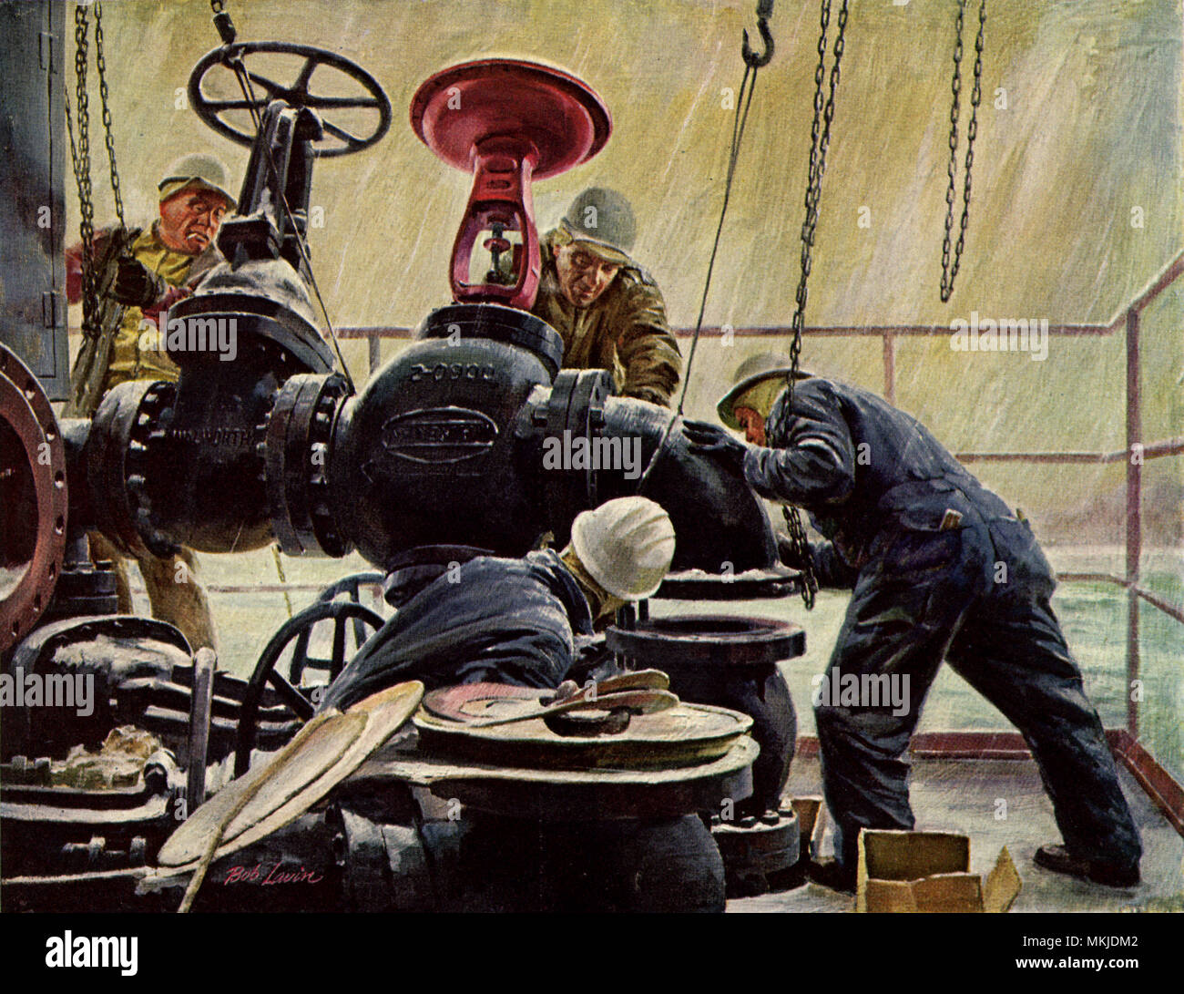 Workmen men at work hi-res stock photography and images - Alamy