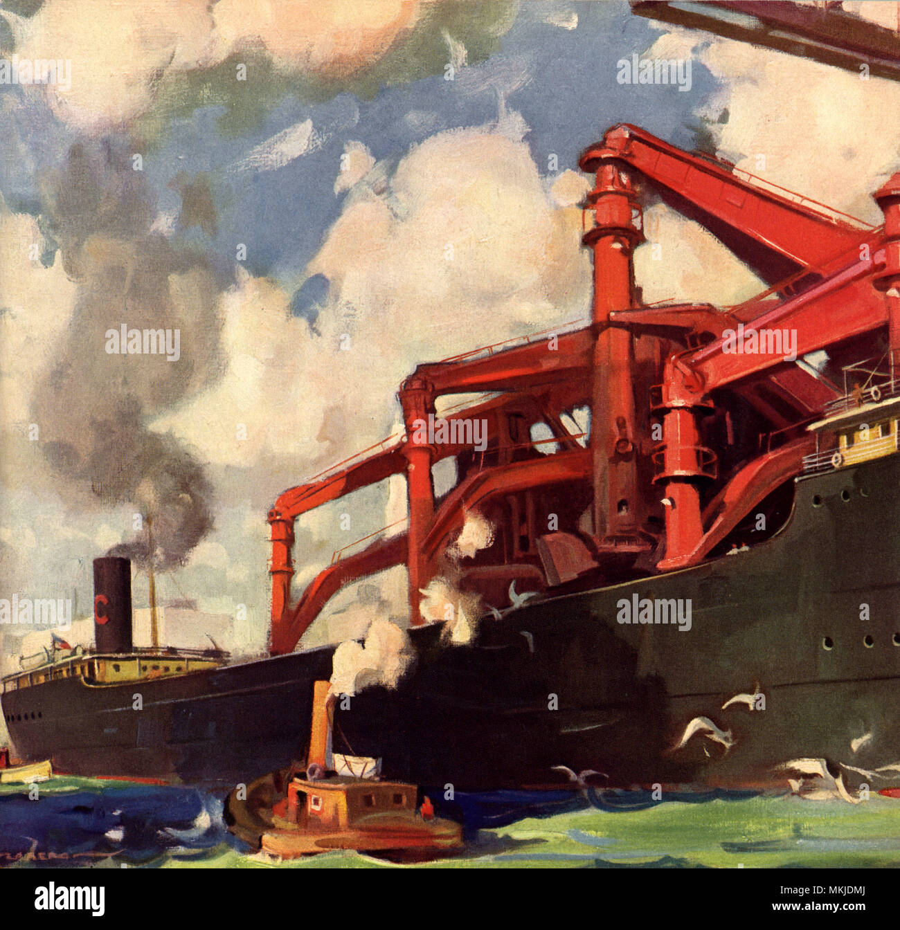 Freight ship hi-res stock photography and images - Alamy