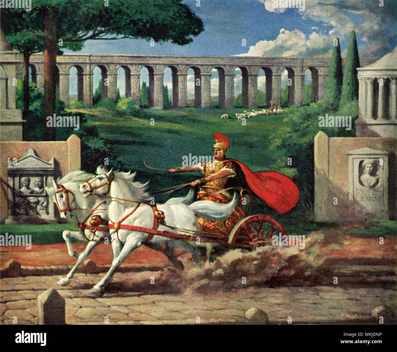 Roman chariot hi-res stock photography and images - Alamy