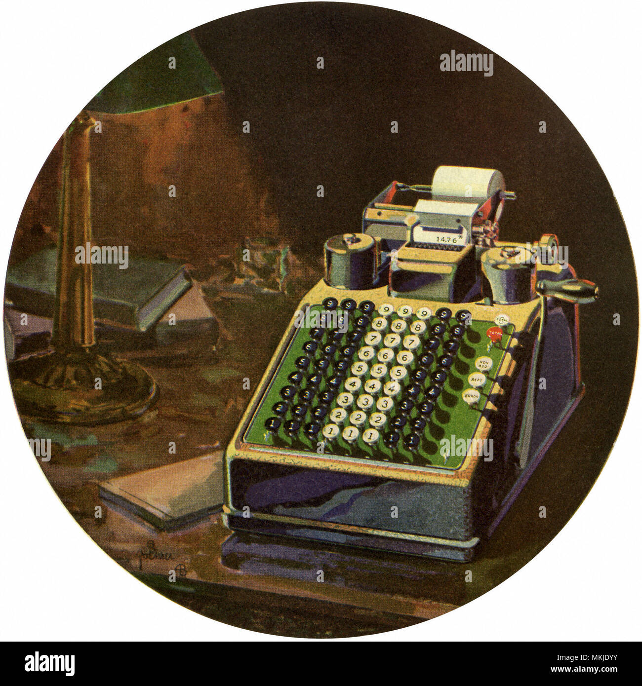 Adding machine hi-res stock photography and images - Alamy