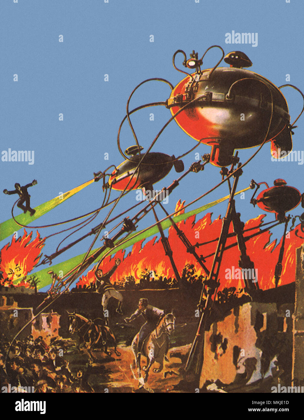 War Of The Worlds Book Alien Description