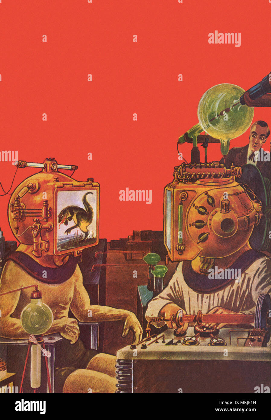 Sci Fi - Projection Helmets Stock Photo - Alamy