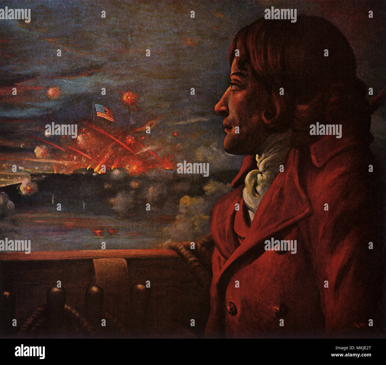 Francis Scott Key Stock Photo - Alamy