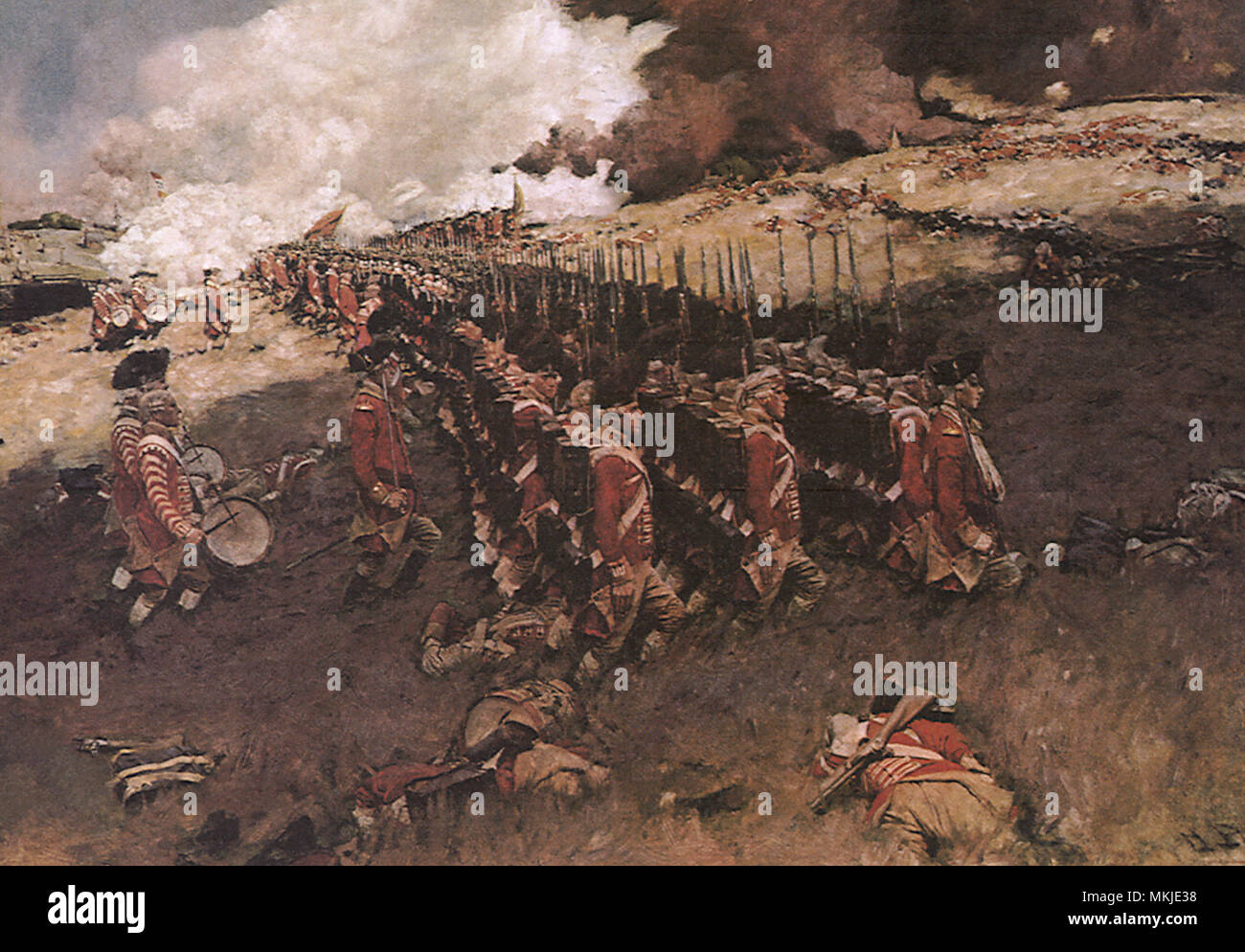 Battle bunker hill hi-res stock photography and images - Alamy