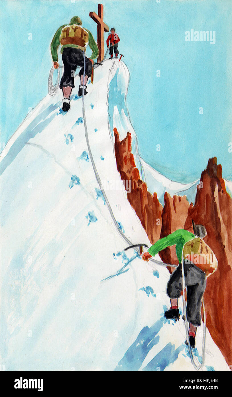 Cordée hi-res stock photography and images - Alamy