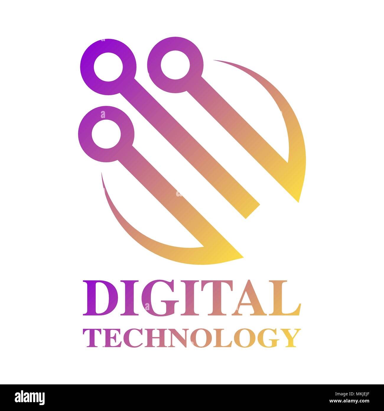 Technology, biotechnology, hi tech icon and symbol. EPS 10 Stock Vector ...