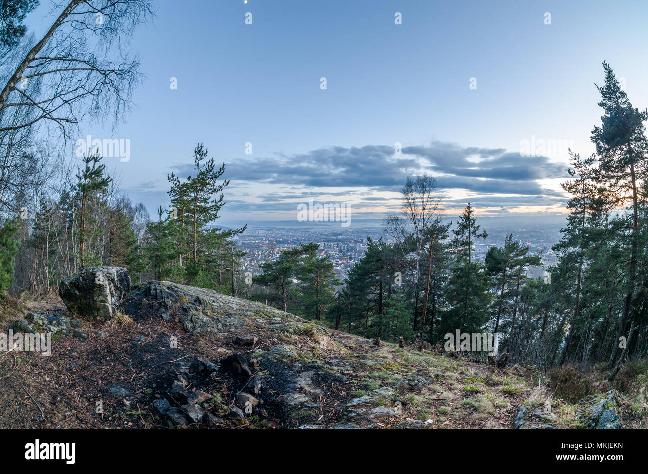 Oslo evening hi-res stock photography and images - Alamy
