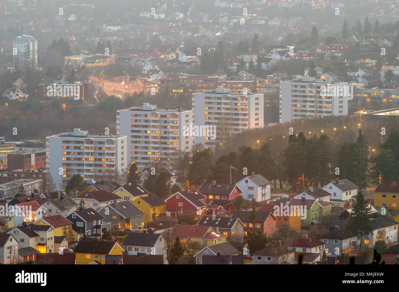 Oslo evening hi-res stock photography and images - Alamy