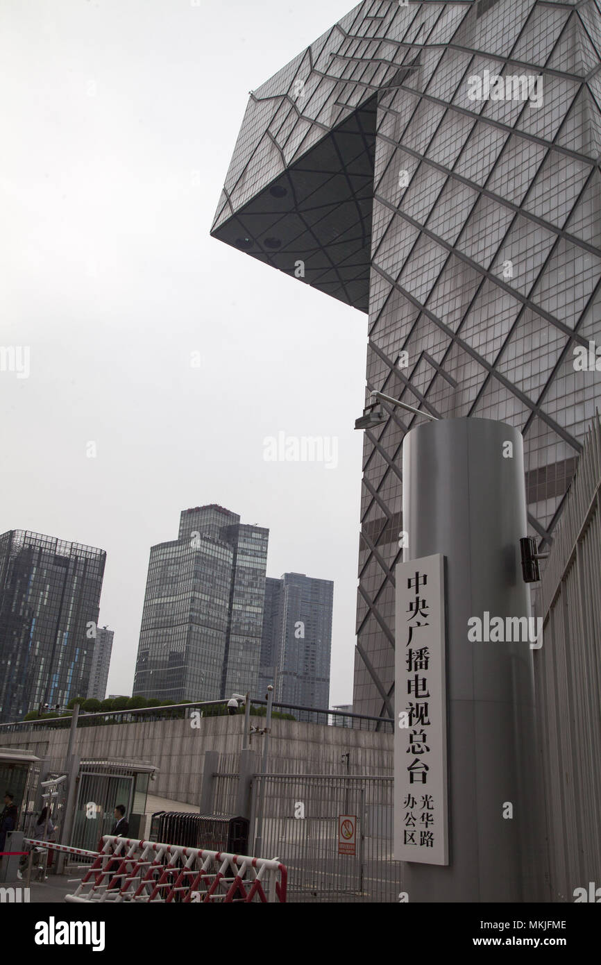 May 8, 2018 - Beijing, Beijing, China - Beijing, CHINA-The CCTV ...