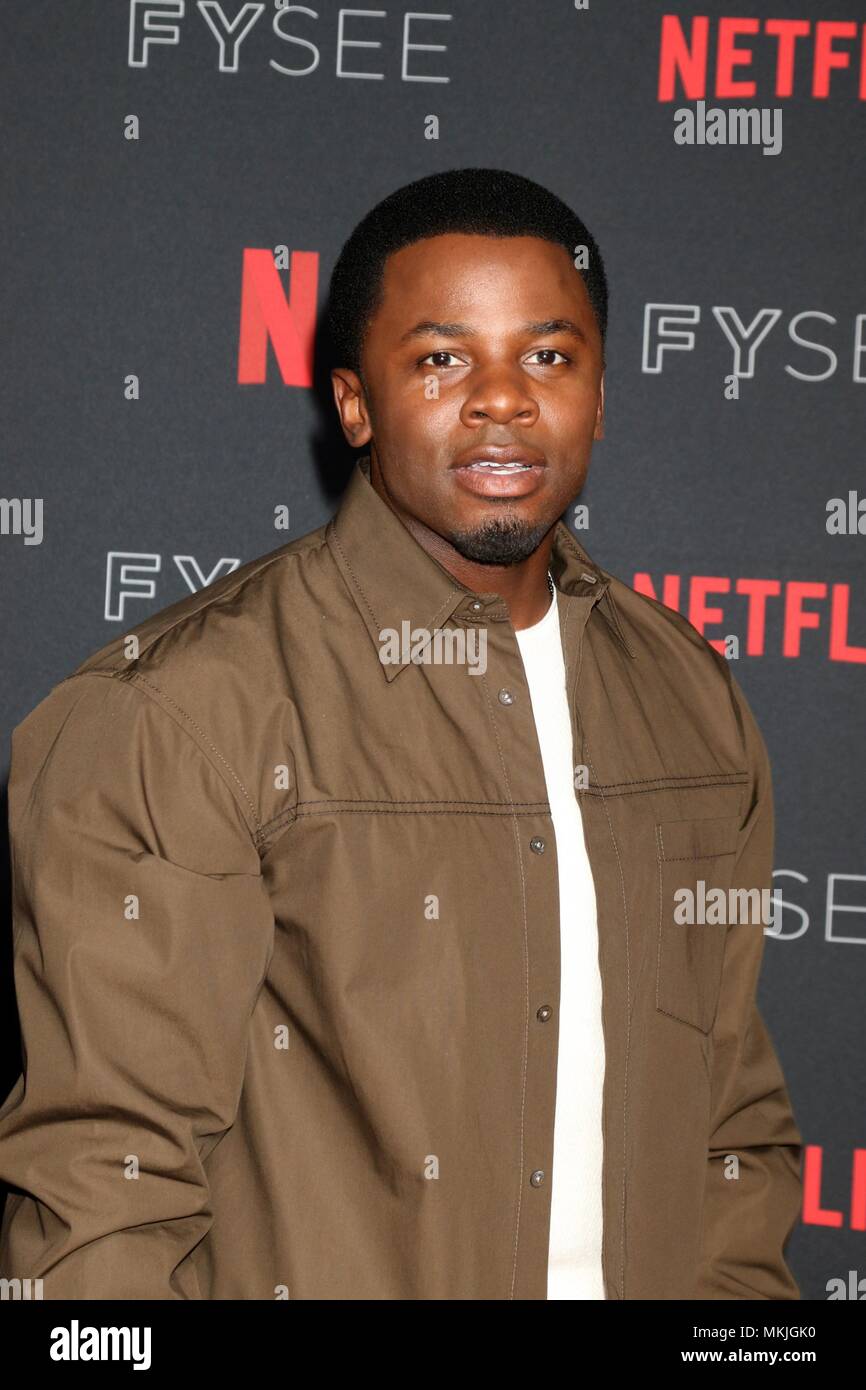 Los Angeles, CA, USA. 6th May, 2018. Derek Luke at arrivals for Netflix ...