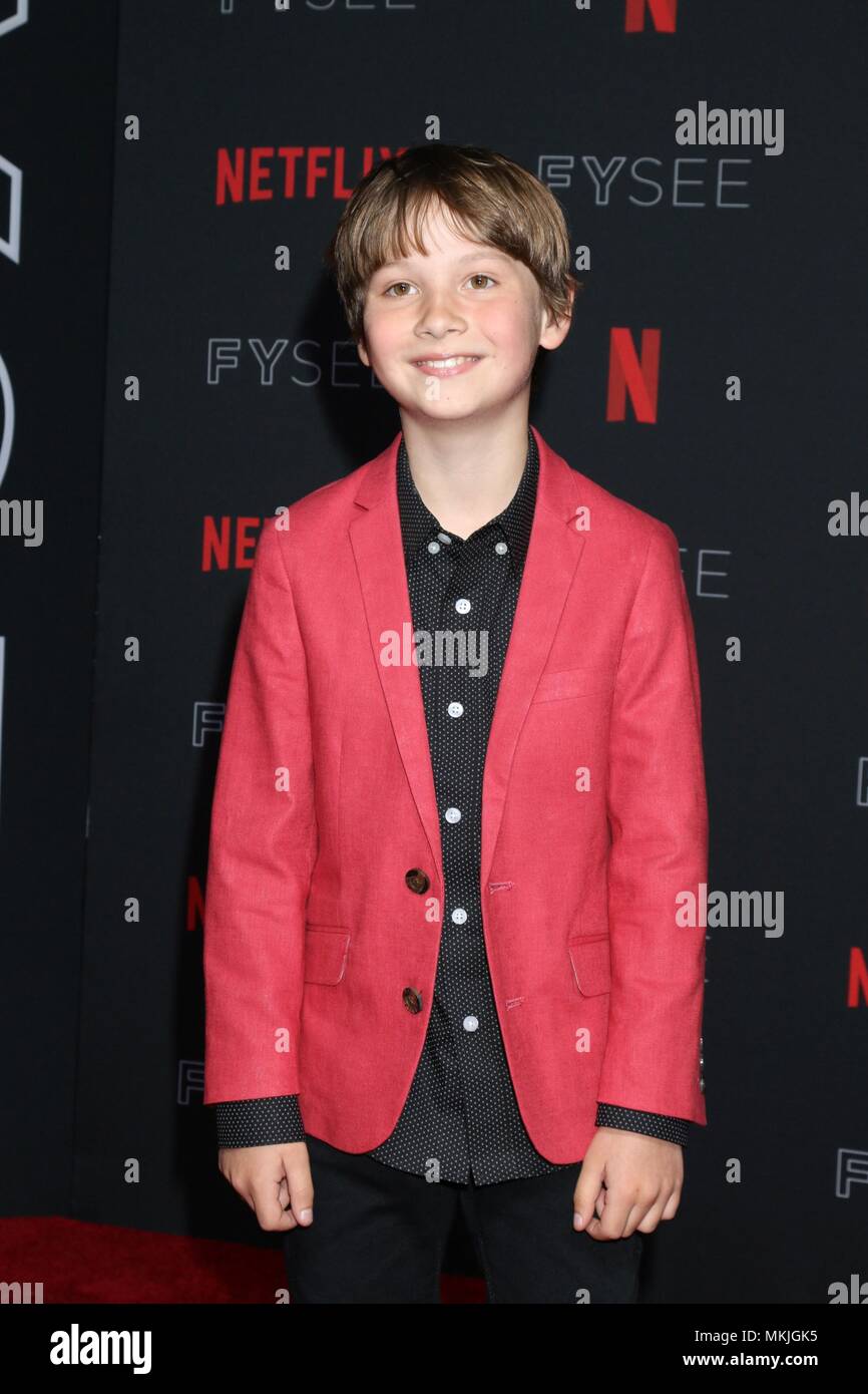 Los Angeles, CA, USA. 6th May, 2018. Finn Carr at arrivals for Netflix ...