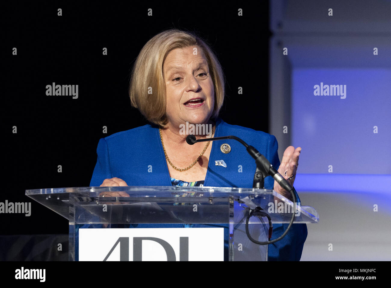 Washington, DC, USA. 8th May, 2018. Representative ILEANA ROS-LEHTINEN ...