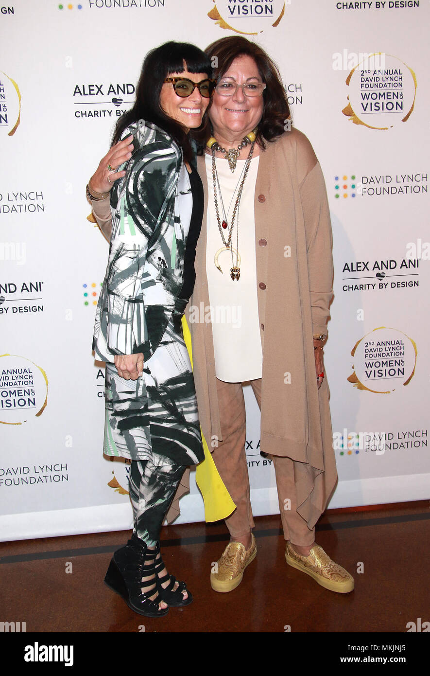 New York, NY, USA. 8th May, 2018. Norma Kamali and Fern Mallis at the ...