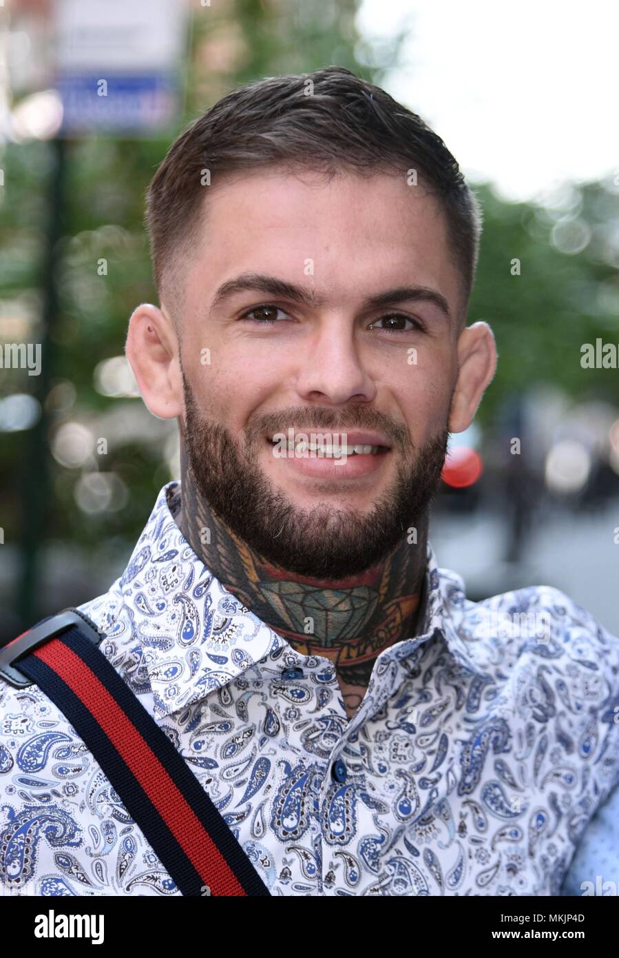 New York, NY, USA. 8th May, 2018. Cody Garbrandt, seen at BUILD Series ...