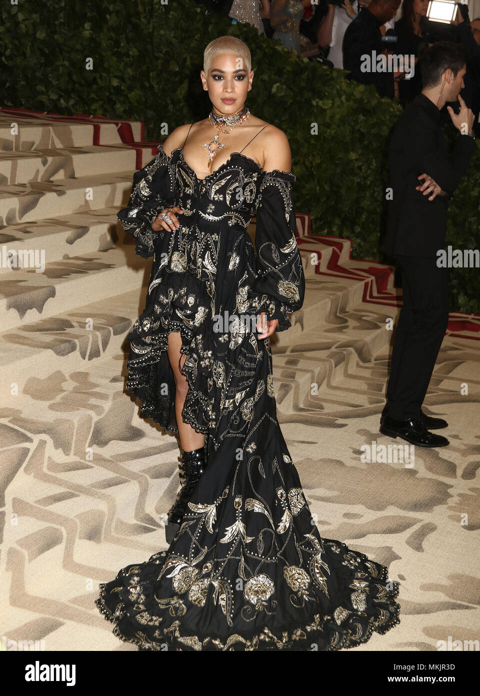 New York City, New York, USA. 7th May, 2018. Dancer METTE TOWLEY ...