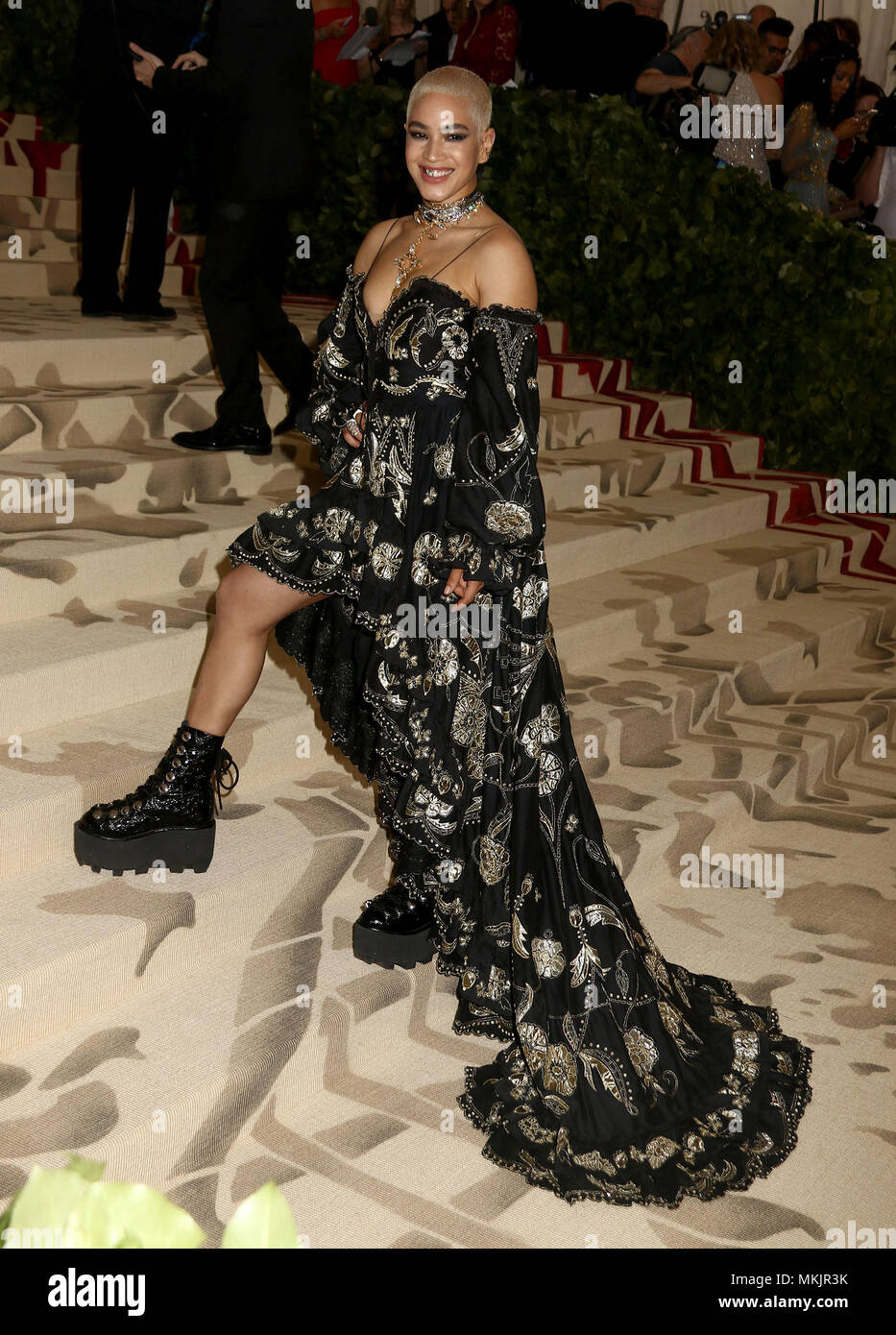 New York City, New York, USA. 7th May, 2018. Dancer METTE TOWLEY ...