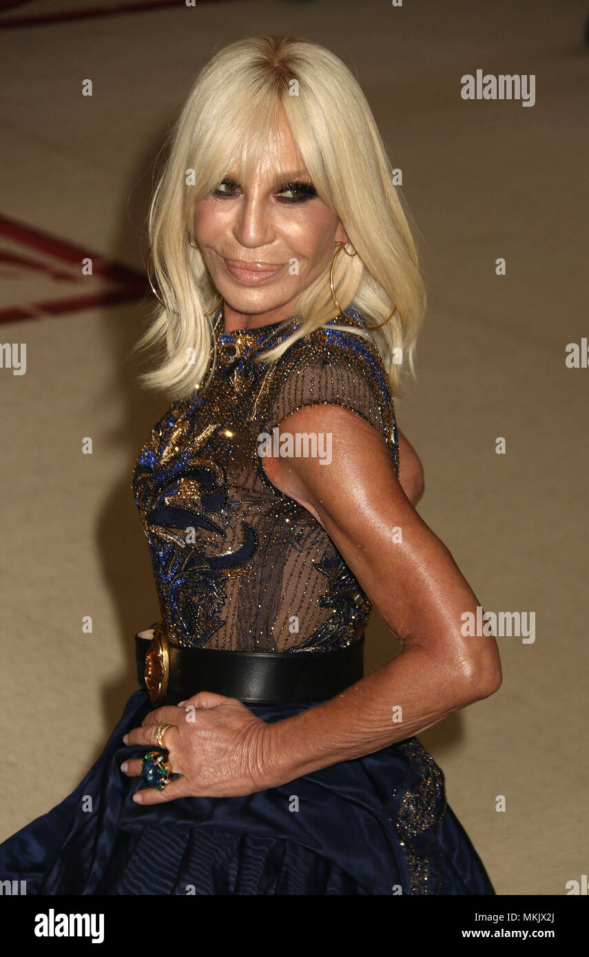 May 7, 2018 - New York City, New York, U.S. - Designer DONATELLA ...