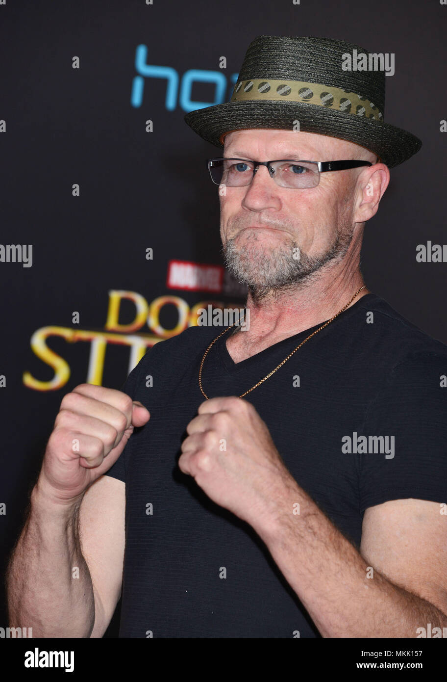 Michael Rooker 063 at the Doctor Strange premiere at the El Capitan and ...