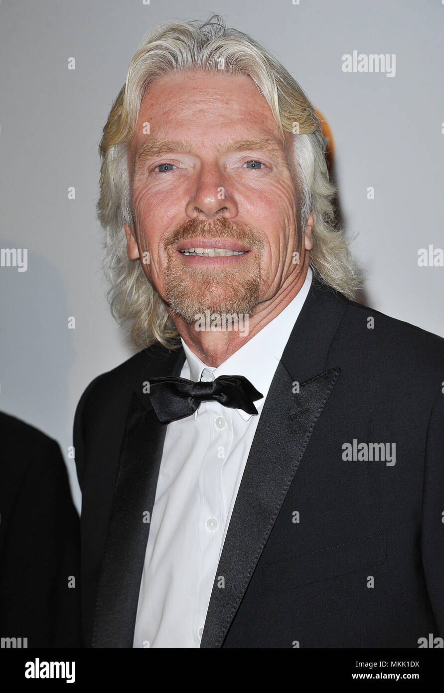 Richard Branson at the Clive David pre Grammy Party at the Beverly ...