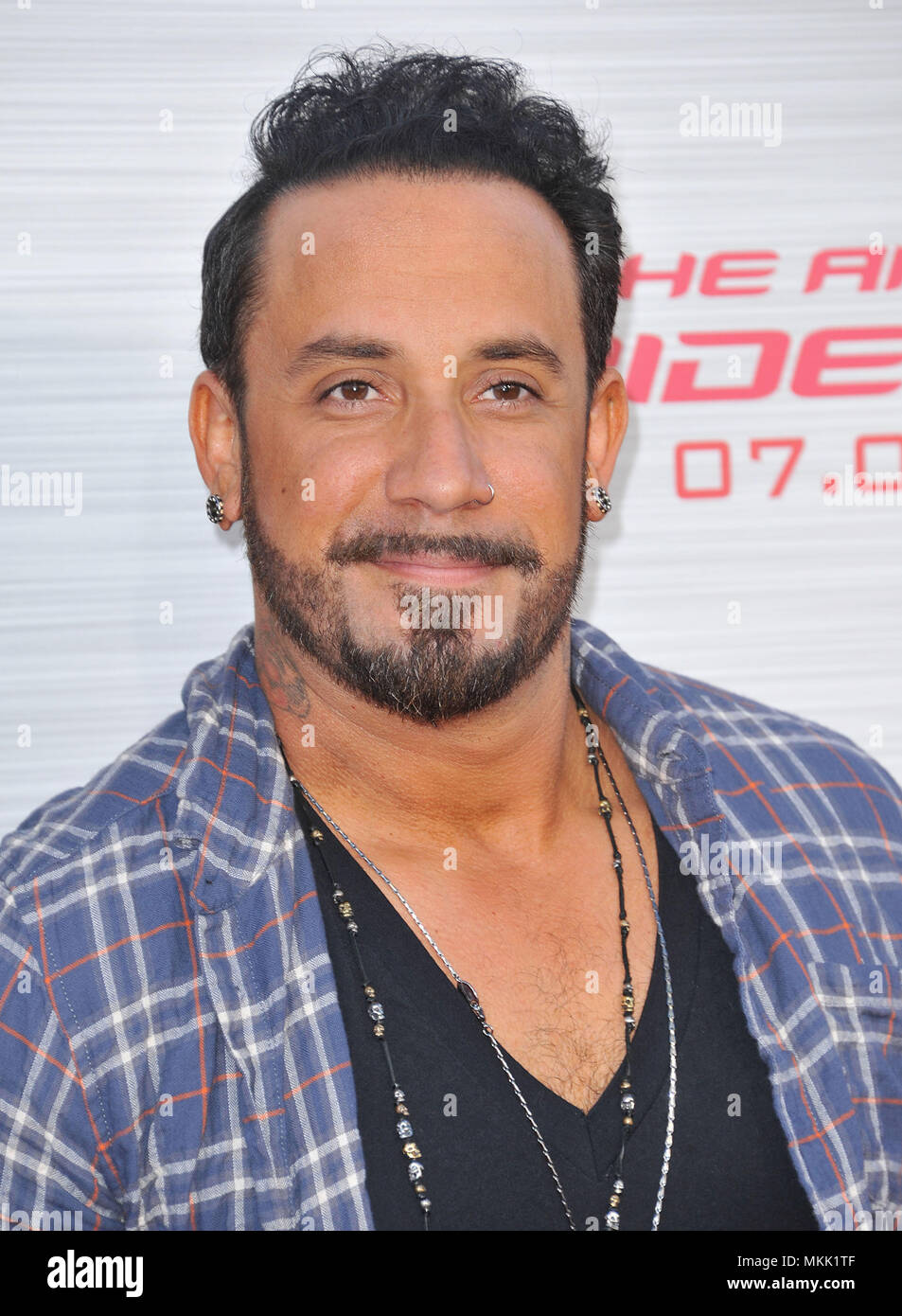 A.j. Mclean at the Spider-Man Premiere at the Westwood Village Theatre ...